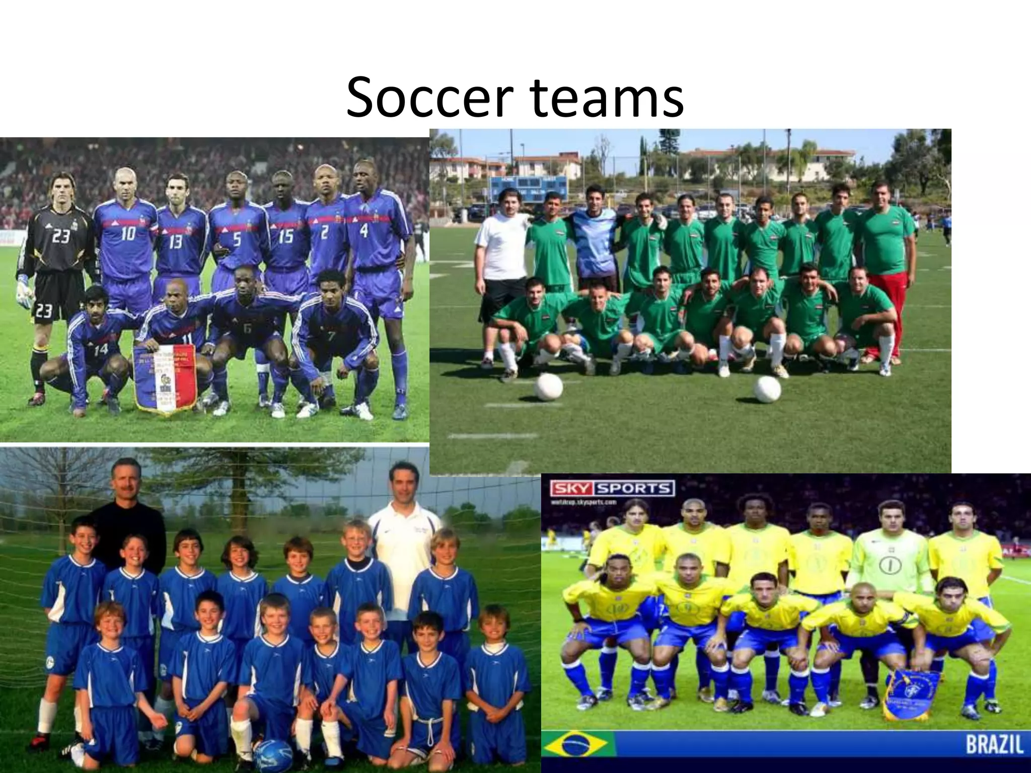 My favorite sport is soccer | PPTX