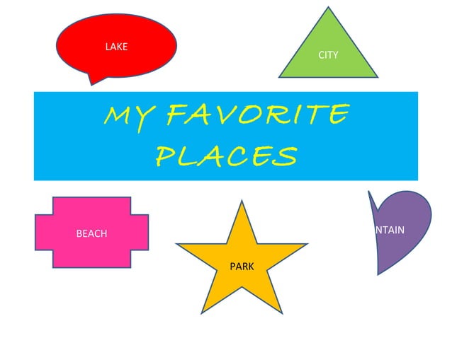 My favorites places | PPT