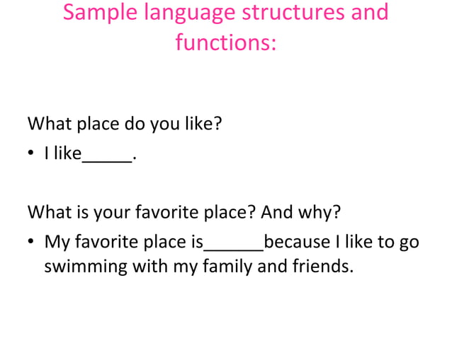 My favorites places | PPT
