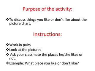 My favorites things, mini lesson plan, eliseo jacky and benjamin | PPT