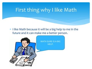 My favorite subject is math | PDF | Games and Puzzles | Hobbies & Interests