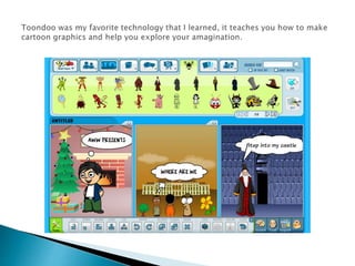 My favorite technologies | PPTX