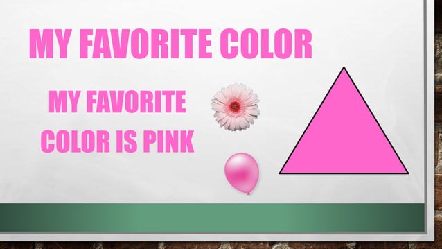 My favorite things | PPTX