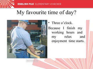 My favorite times - Vicente | PPT