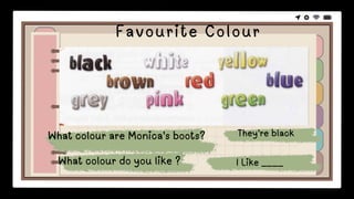 My Favourite clothes, places and colours.pptx