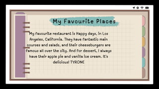 My Favourite clothes, places and colours.pptx