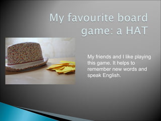 My favourite board game | PPT
