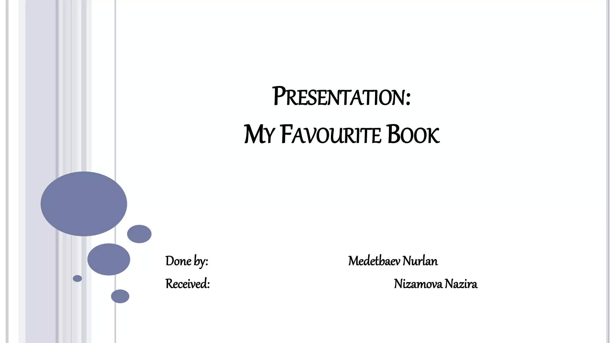 My Favourite Book.pptx