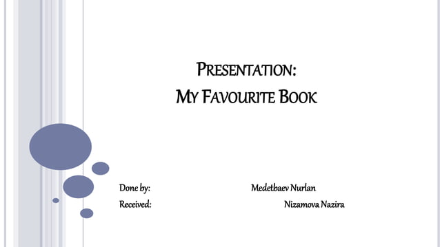 My Favourite Book.pptx