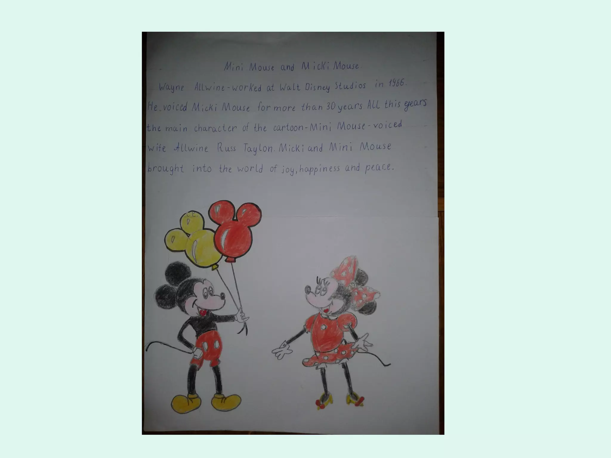 My favourite cartoon character | PPT