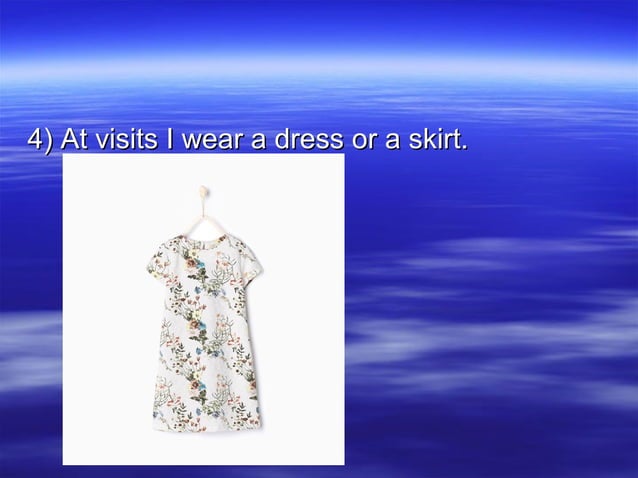 сидорова My favourite clothes | PPT