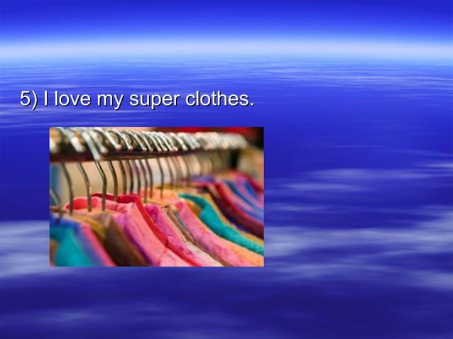 сидорова My favourite clothes | PPT