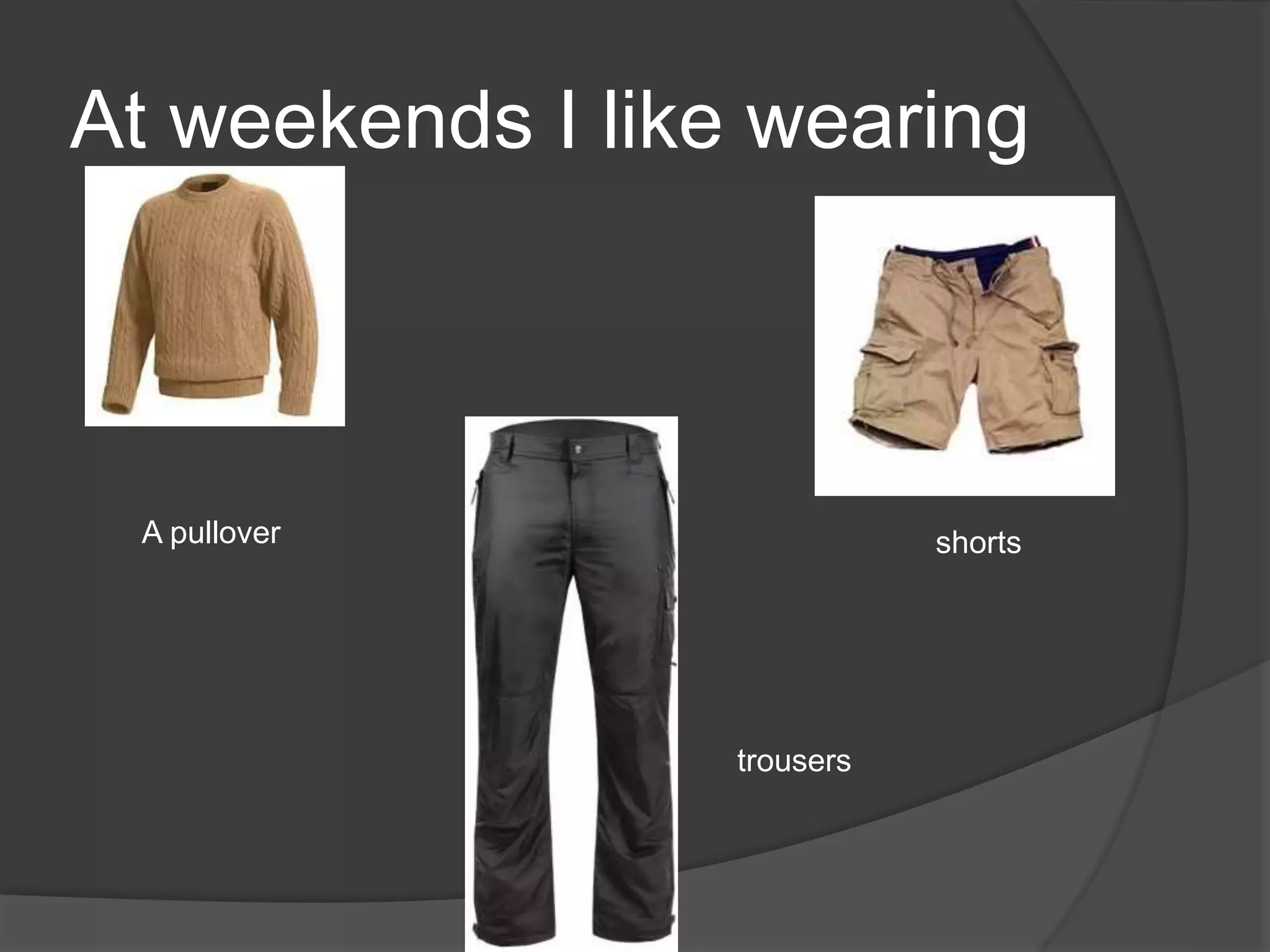 набатчиков My favourite clothes (2) | PPTX