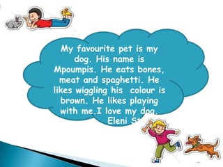 My favourite pet | PPTX