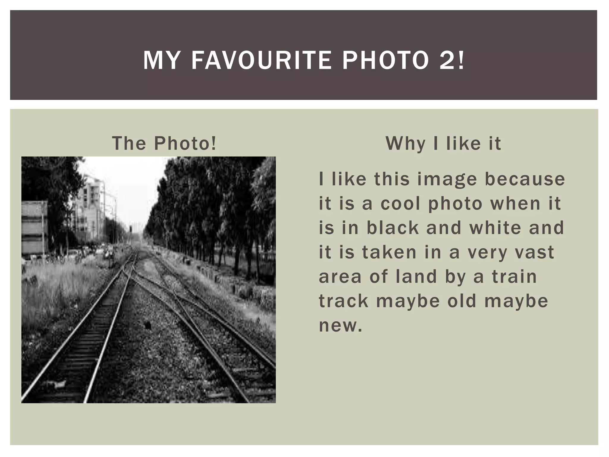 My favourite photos unit 9 task 6! | PPTX