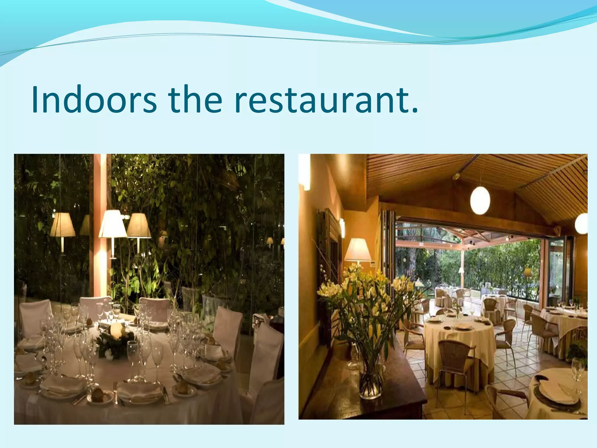 My favourite restaurant | PPT
