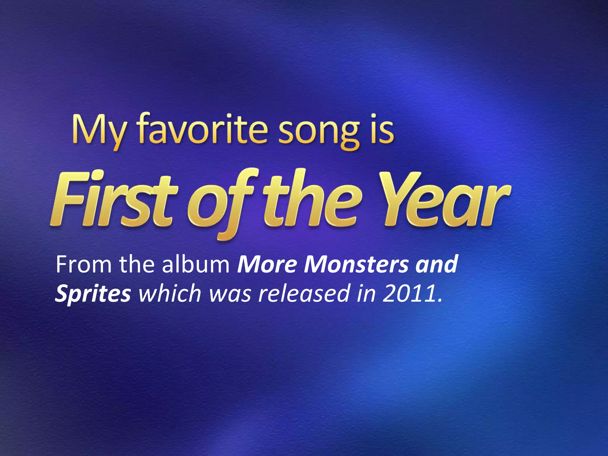 My favourite singer andrej | PPT