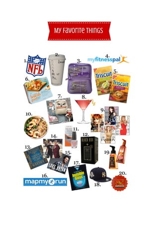 My favourite things | PDF