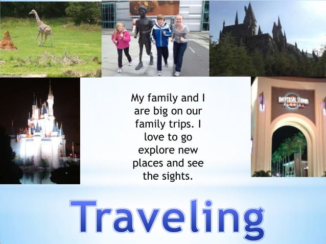 My favourite things to do | PPTX | Content Production | Hobbies & Interests