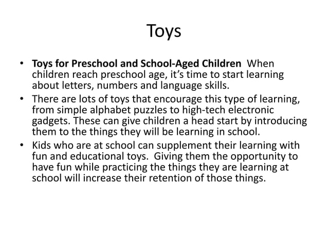 My favourite toy | PPTX