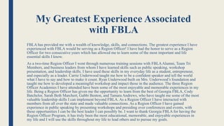 My FBLA Story | PPTX