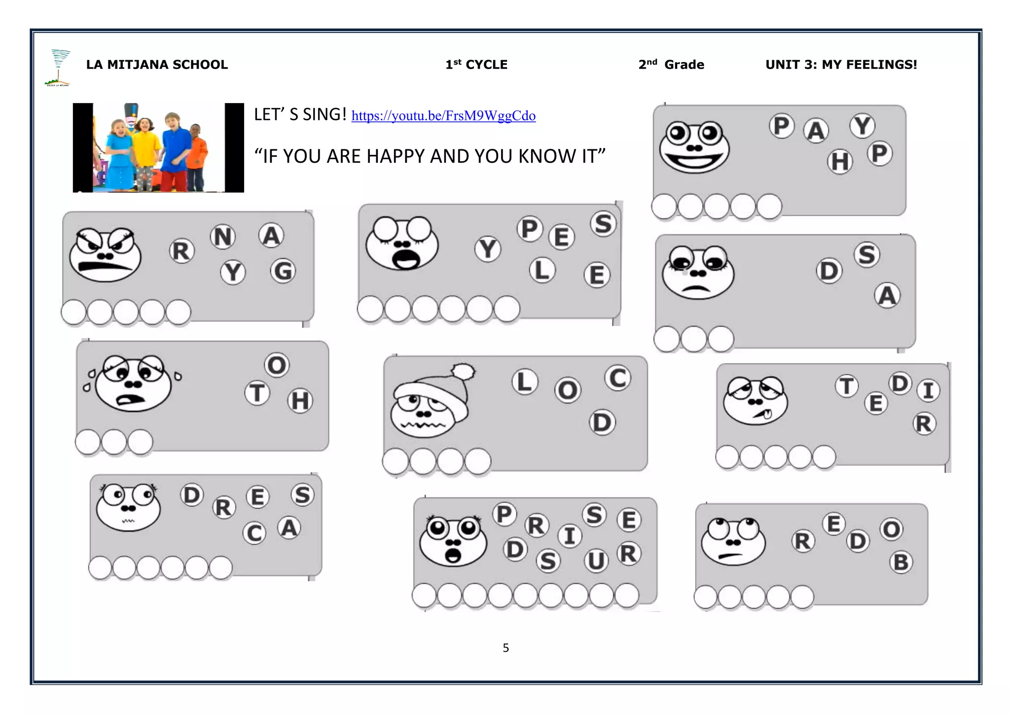 2nd GRADE Unit 3 | PPT