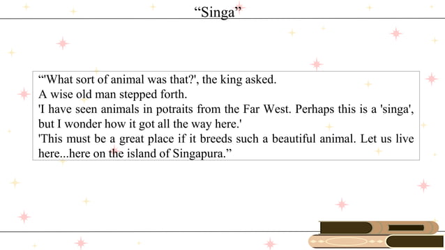 The-Legend-Of-Singa&Singapore-English8@PPT.pptx | Adventure Travel ...