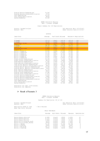 Bakery Production Using Arena Simulation | DOCX