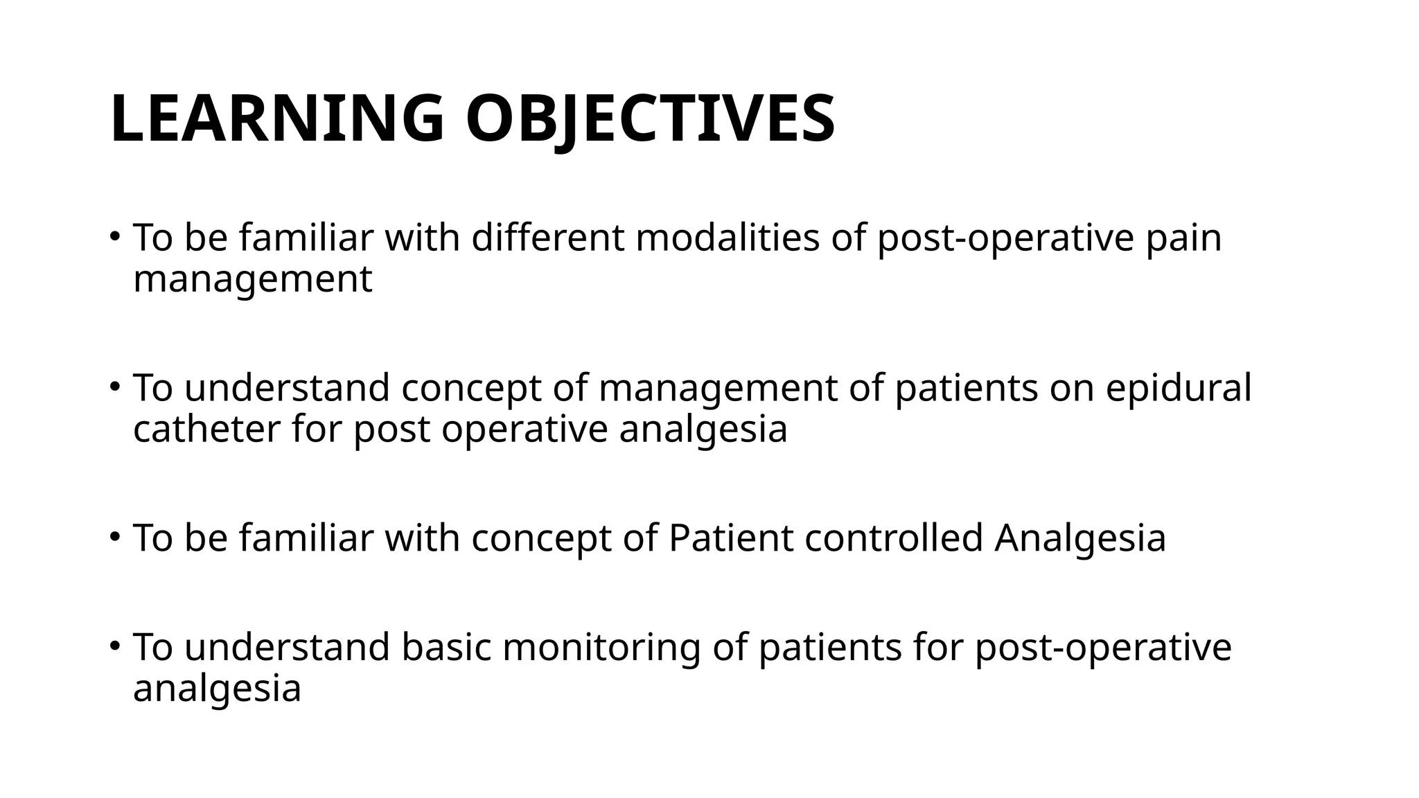 my final Post Op Multi-modal Analgesia.pptx