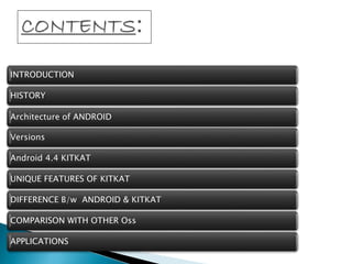 Android.... (4.4 included) | PPTX