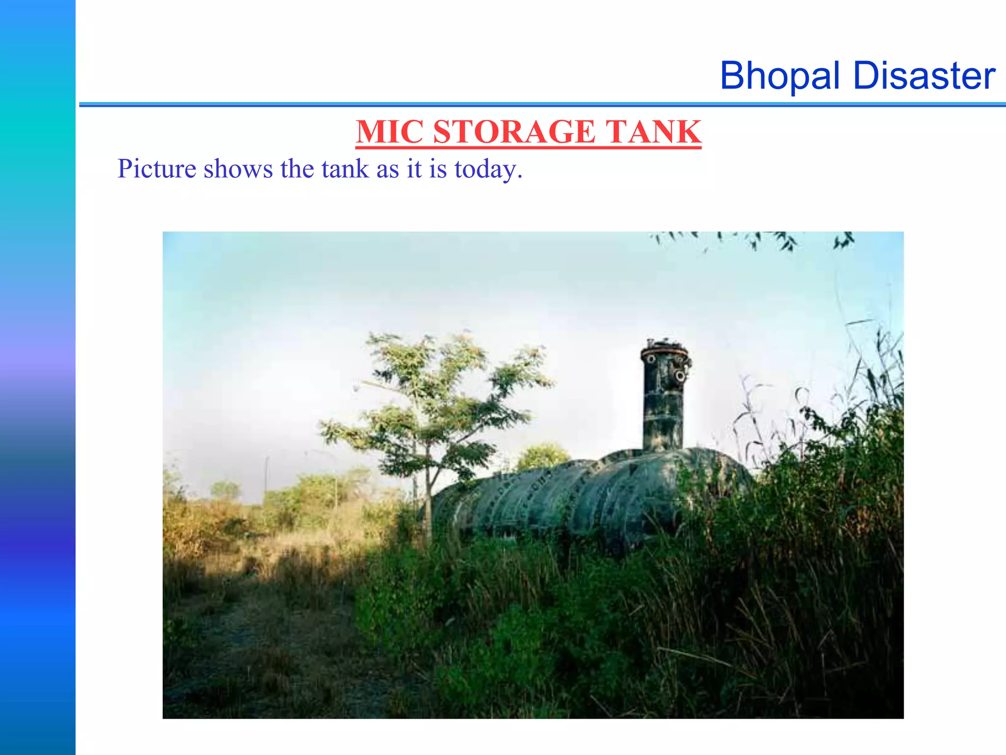 Bhopal Gas Tragedy - 1984 | PPTX