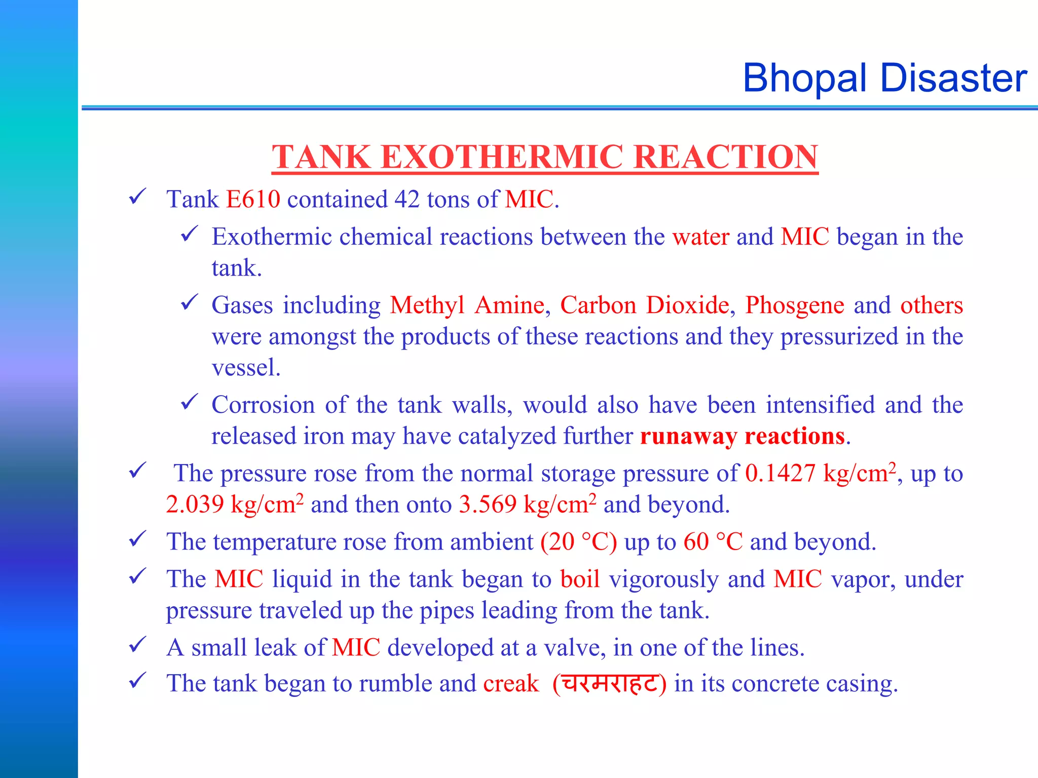 Bhopal Gas Tragedy - 1984 | PPTX