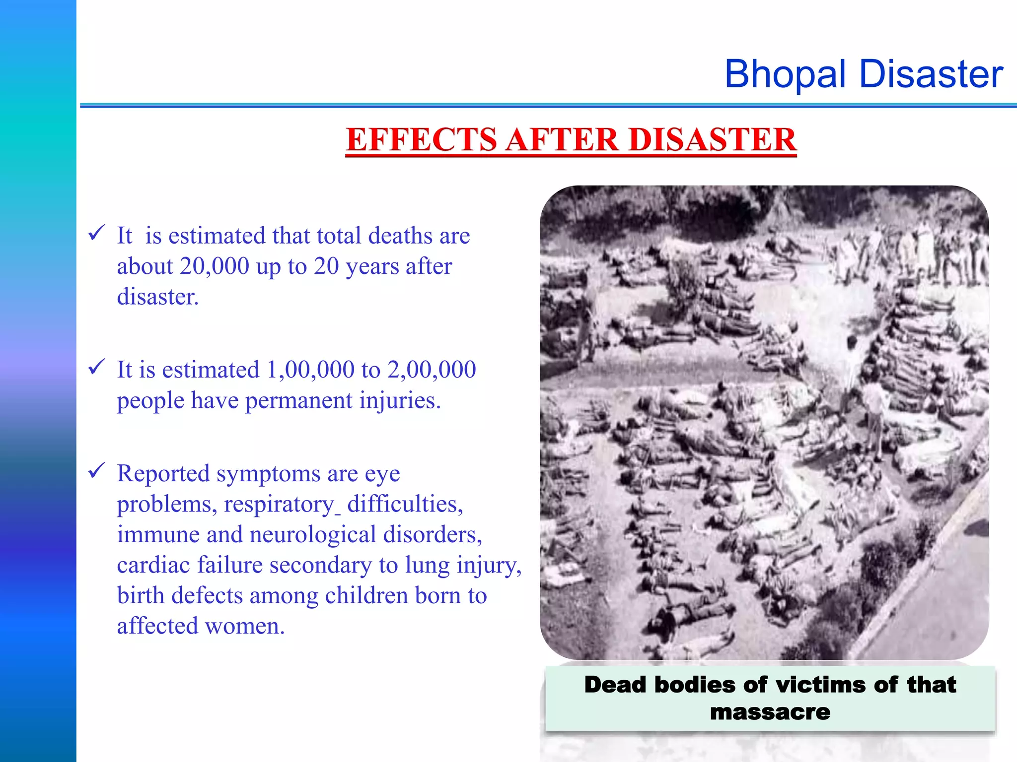 Bhopal Gas Tragedy - 1984 | PPTX