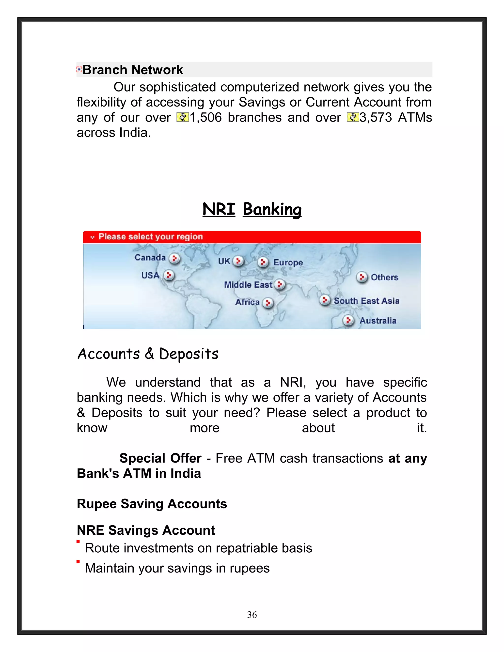 HDFC bank project report | DOC