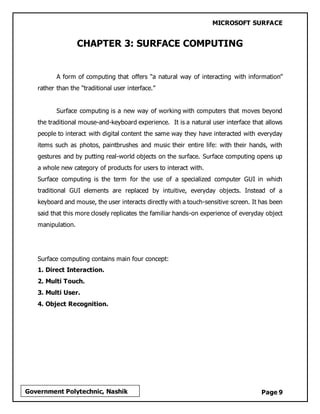 Microsoft Surface Report | PDF