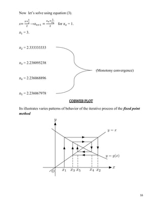 NUMERICA METHODS 1 final touch summary for test 1 | PDF