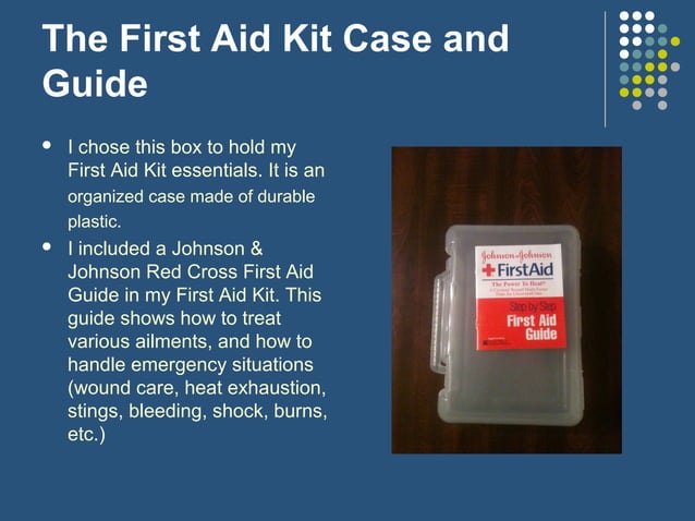 My First Aid Kit | PPT