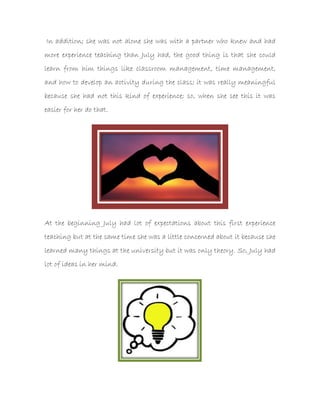 My first experiences teaching | PDF