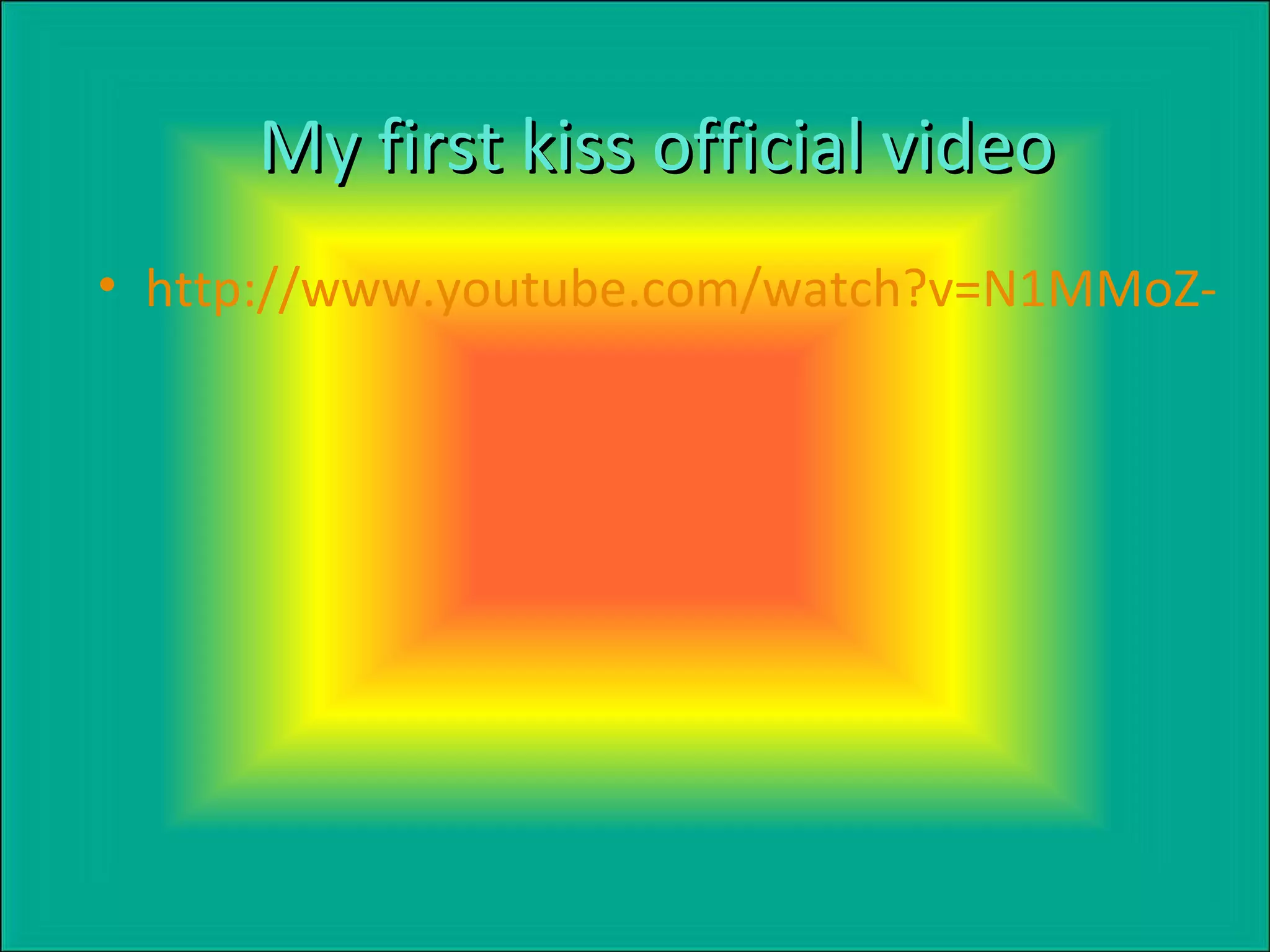 My first kiss | PPT