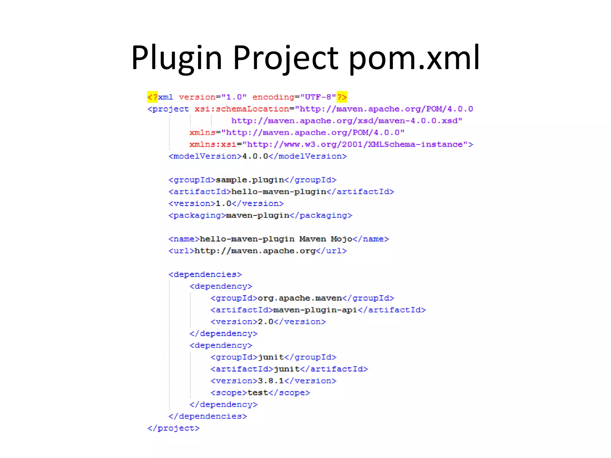 My First MOJO Plugin | PPT