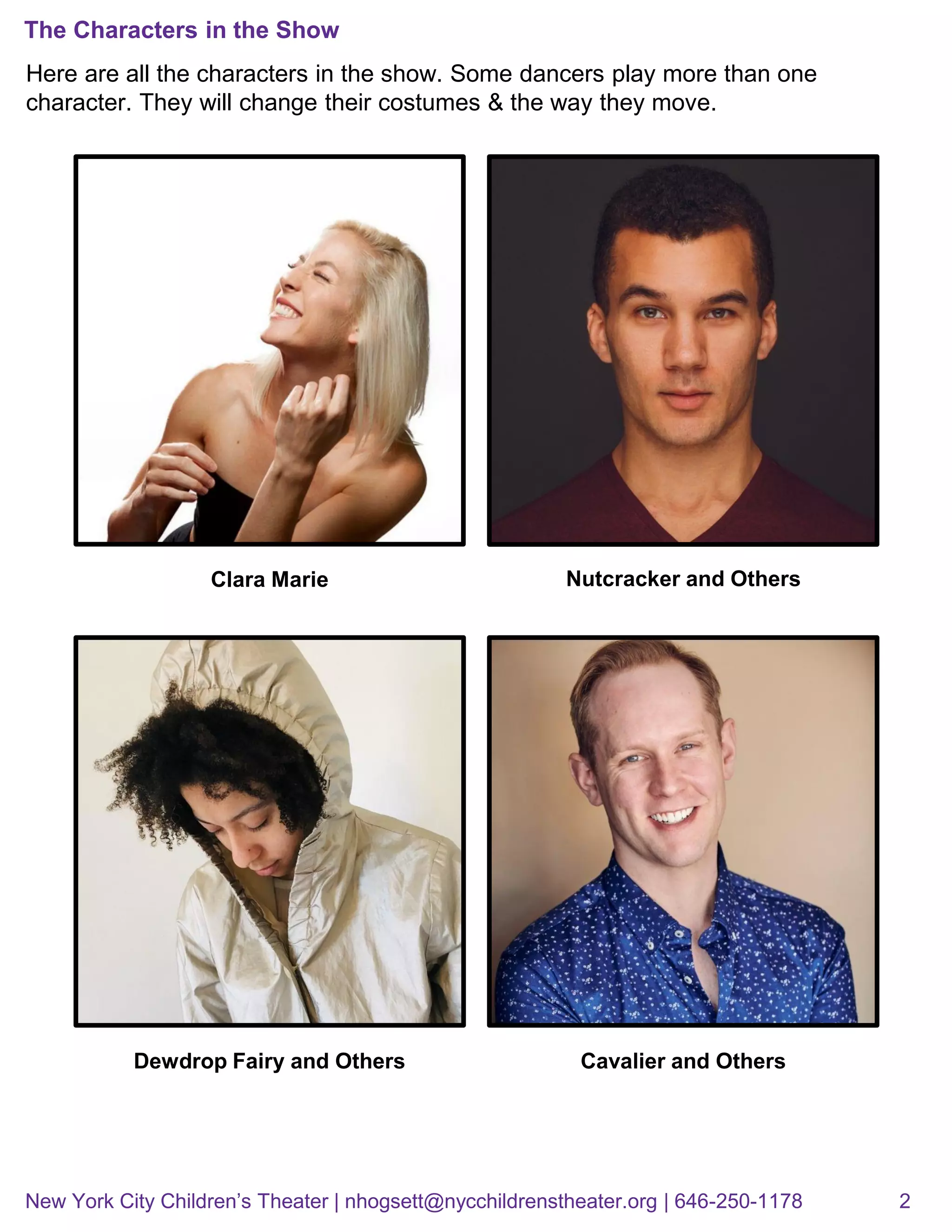 My First Nutcracker | What Happens in the Story | PDF