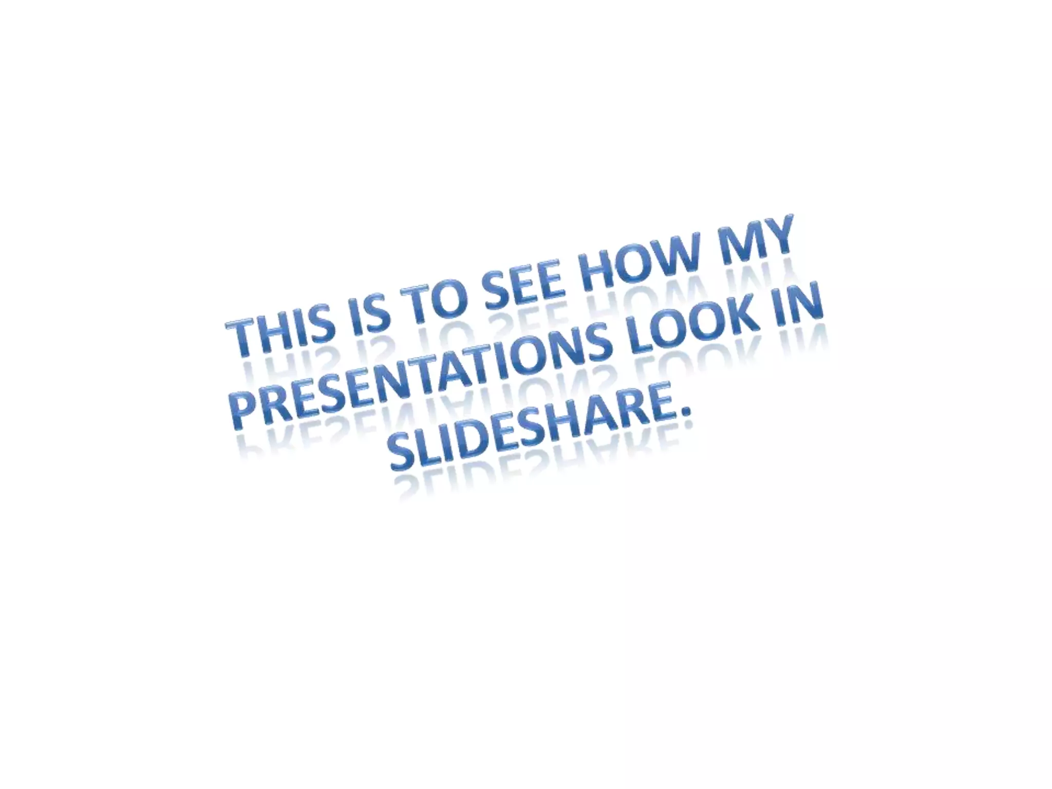 My first presentation | PPTX