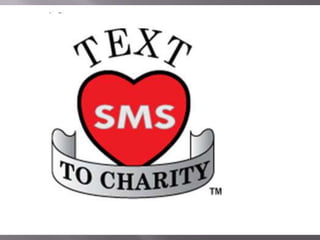 Charity Donation, Text Donation | PPTX
