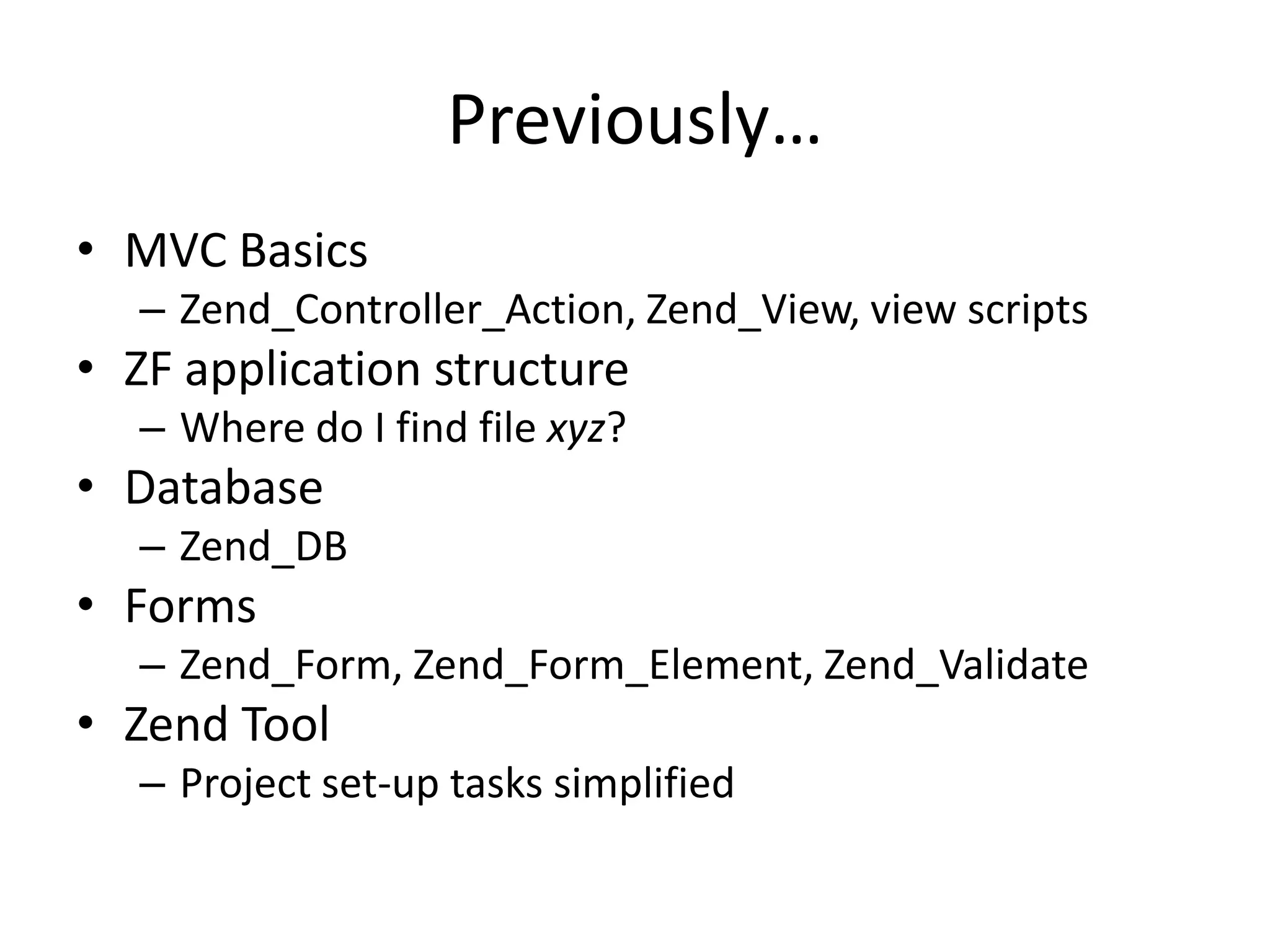 My first zf presentation part two | PPTX | Operating Systems | Computer ...