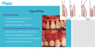 Oral Surgery Flaps Desgning | PDF