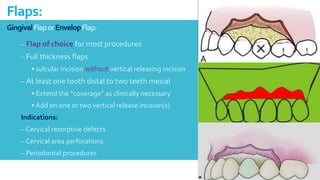 Oral Surgery Flaps Desgning | PDF | Dental Health | Diseases and Conditions