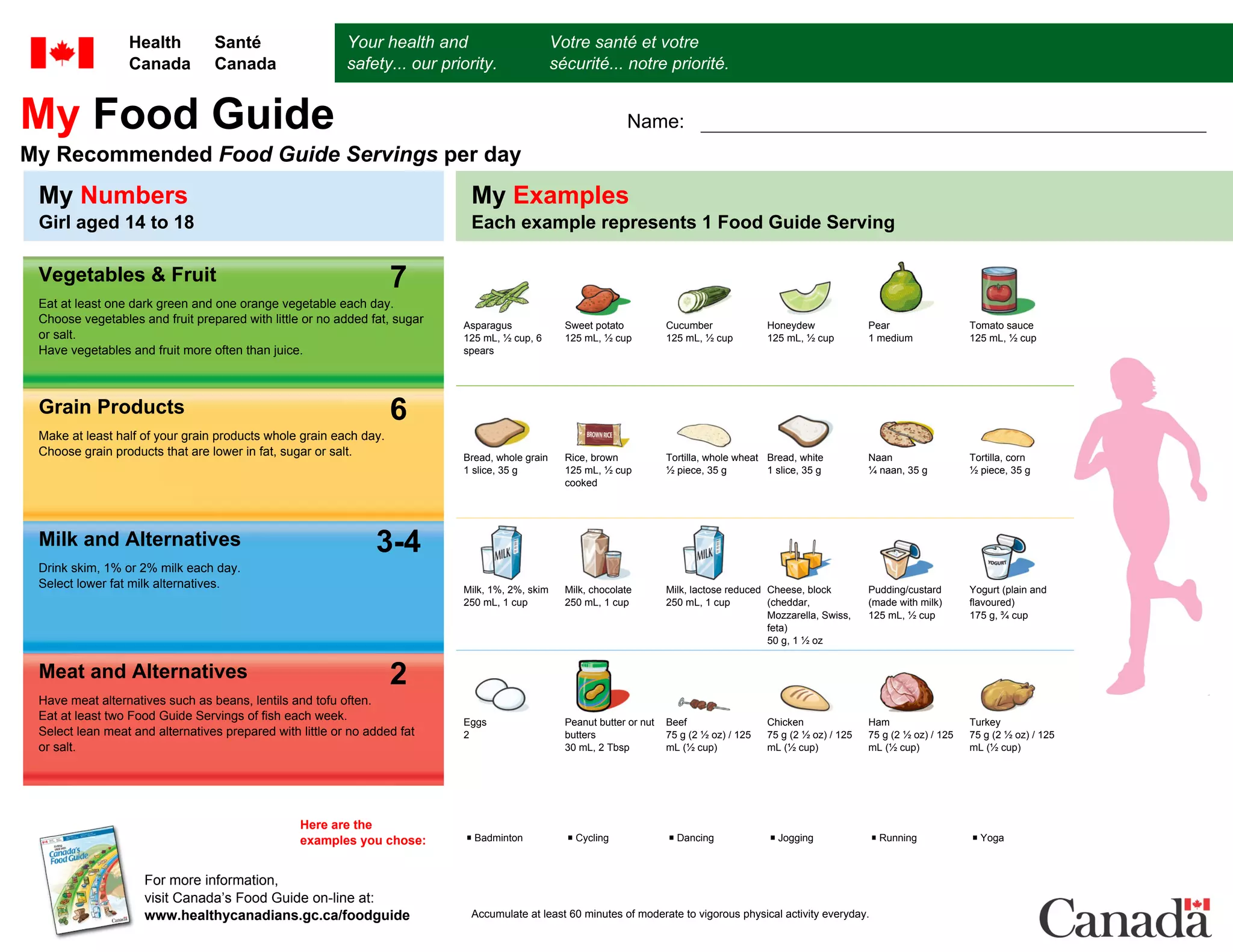 Myfoodguide pdf eng | PPT