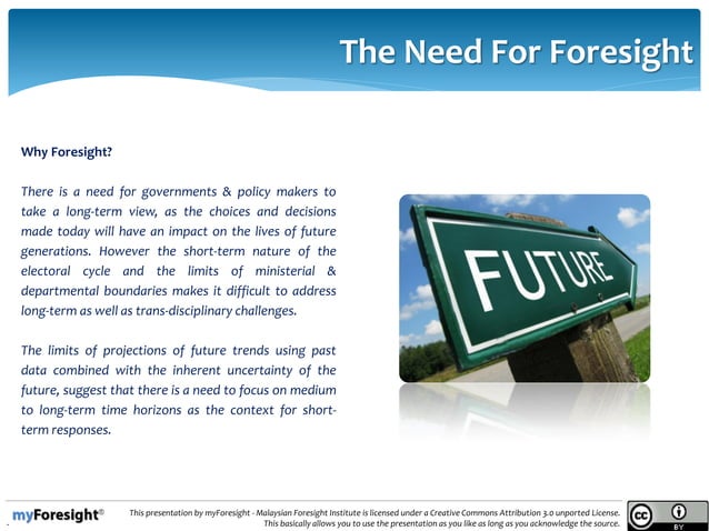 myForesight - Malaysian Foresight Institute | PPT