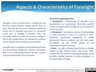 myForesight - Malaysian Foresight Institute | PDF