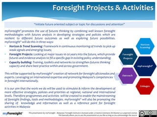 myForesight - Malaysian Foresight Institute | PDF